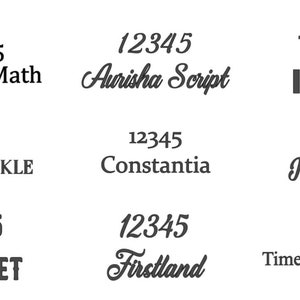 Mailbox Address Vinyl Decal - Deer - Etsy