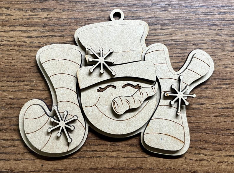 Ready to Paint - Joy Candy Cane Ornament - Etsy