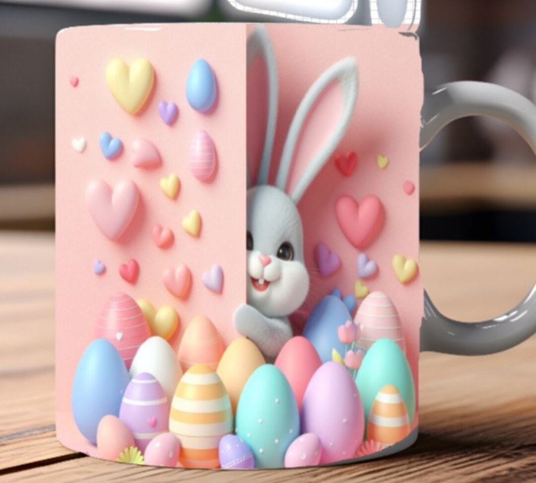 Ready to Press Sublimation Sheet 3D Easter 5 Designs - Etsy