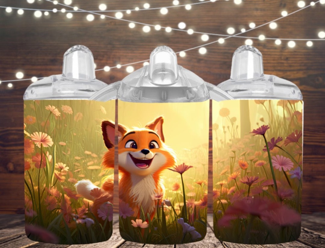 Ready to Press Sublimation Sheet for Sippy Cup Fox 1 - Etsy