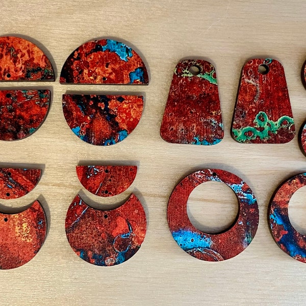 Wood Earring Blanks - Etsy