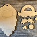 Ready to Paint - Primitive Santa Face - Etsy