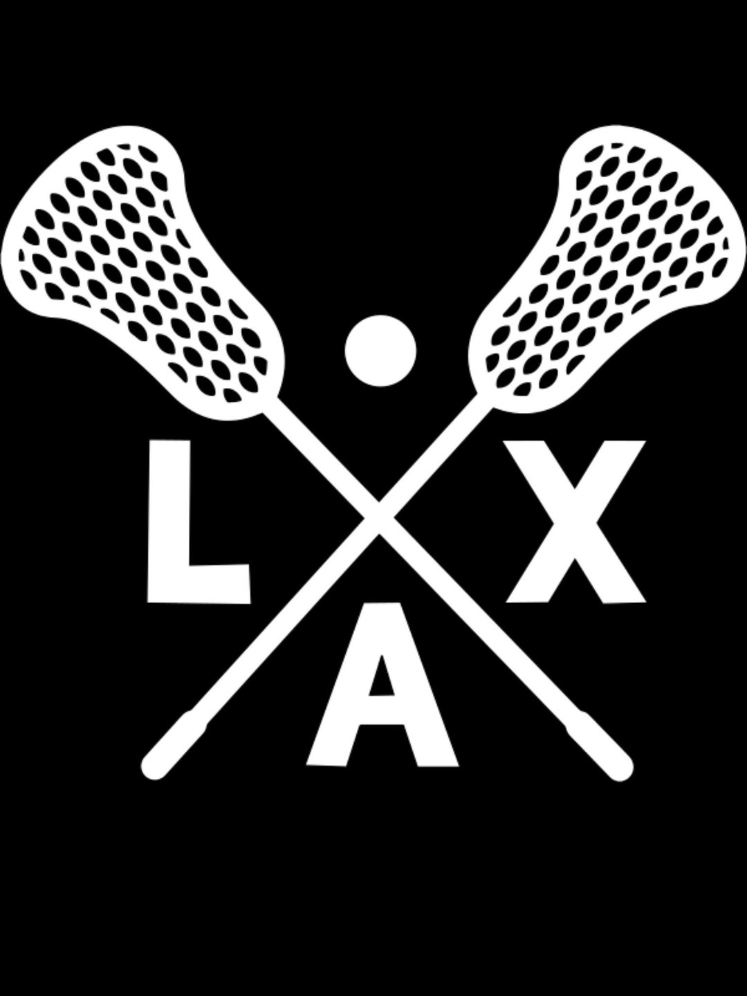LAX Lacrosse Sticks - Vinyl Decal - Etsy
