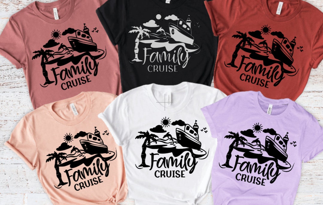 DIY Iron-on Vinyl: Family Cruise - Etsy