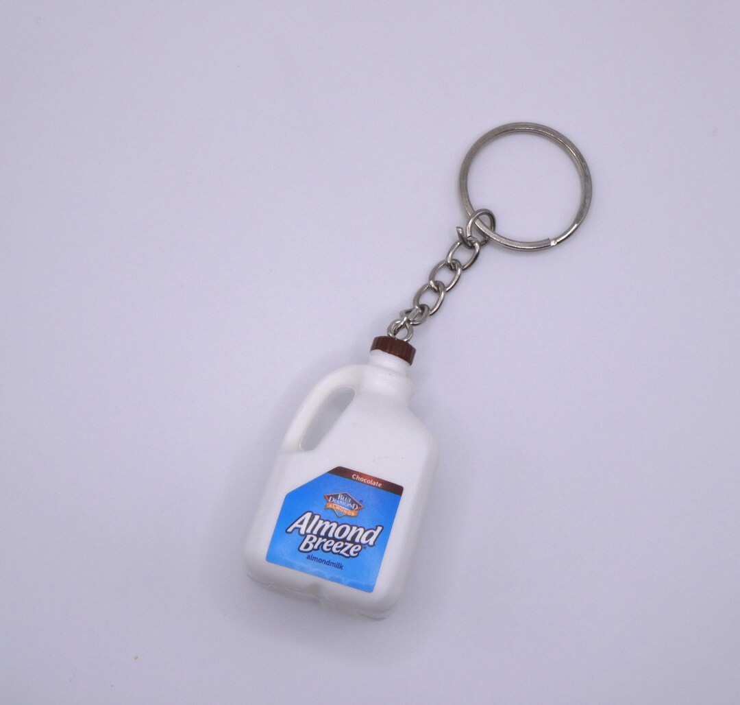 Blue Diamond Chocolate Almond Milk Mini Brand Keychain|food Keychain ...