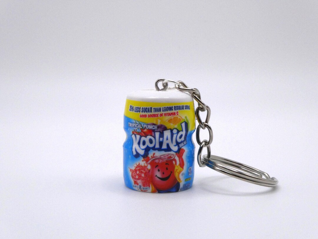 Kool-aid Drink Mix Mini Brands Keychain|food Keychains|snack Keychains ...