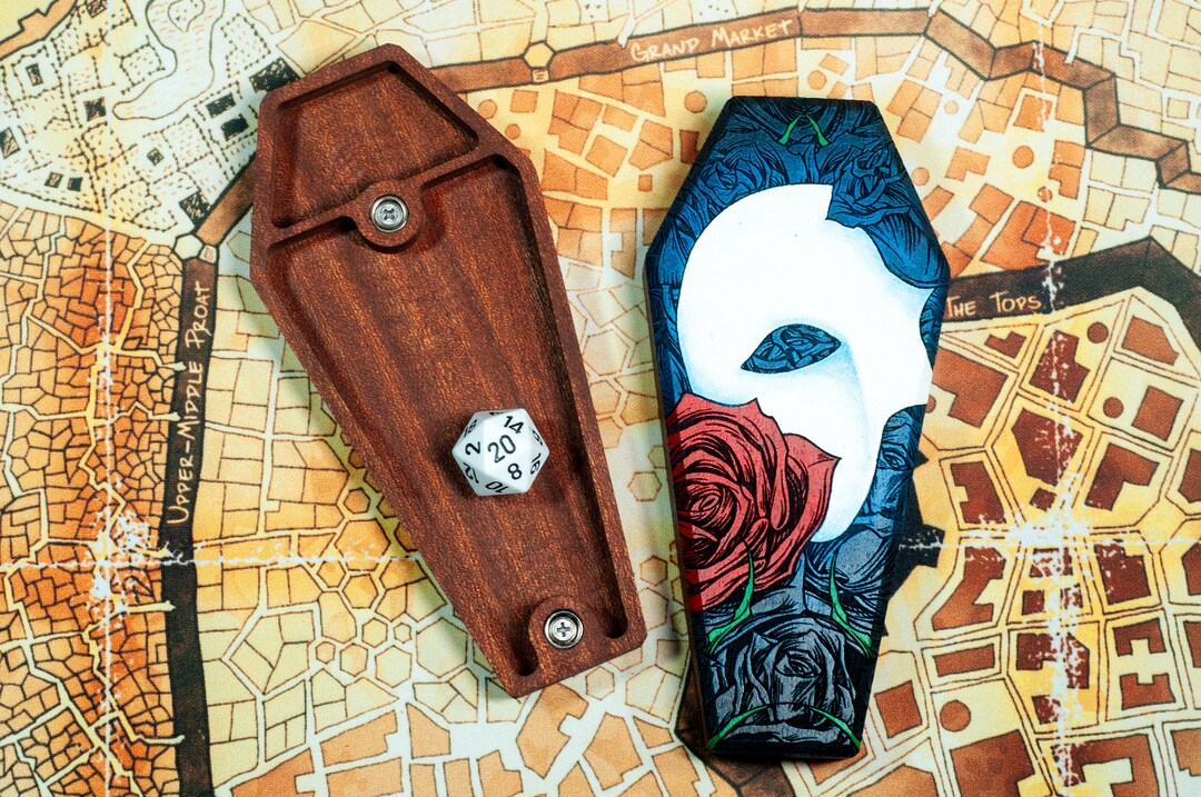 Mask of the Phantom Midnight Edition Coffin Cryptic Creative - Etsy