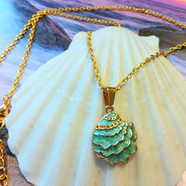 Seashell Pendant - Etsy