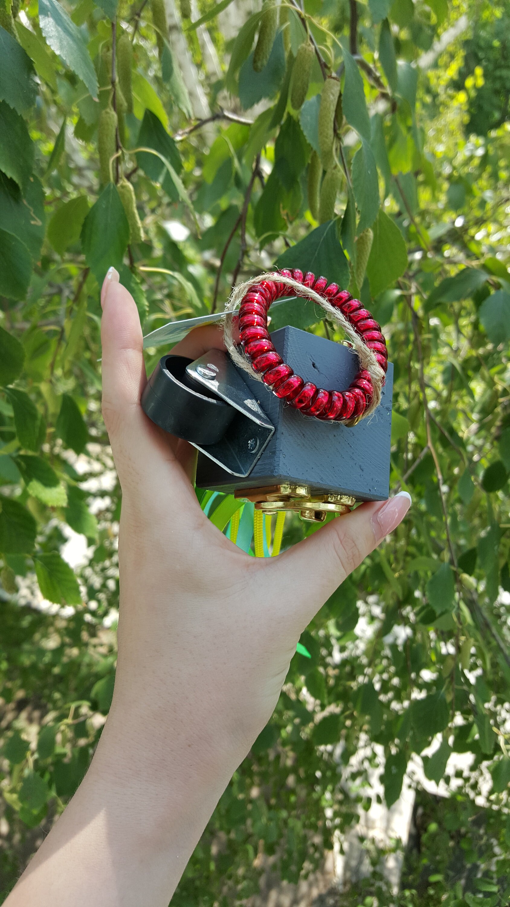 Fidget Cube Lock Board Baby Montessori Toy Travel Busy Board Wooden Toy ...