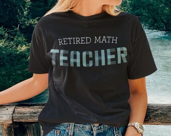 Retired Teacher Math - Etsy