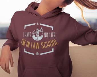 Law School Hoodie - Etsy