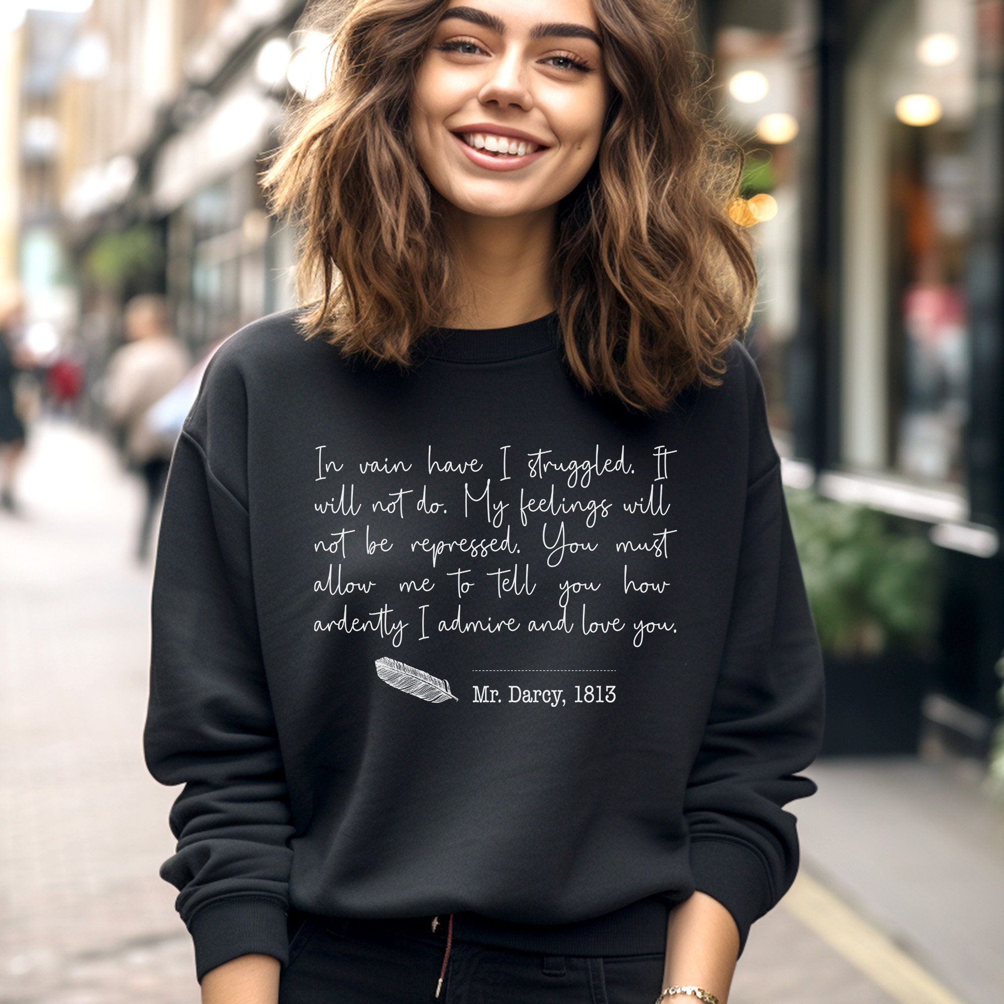 Jane Austen Gifts, Pride and Prejudice, Bookish Shirt, Booktok Bookish ...