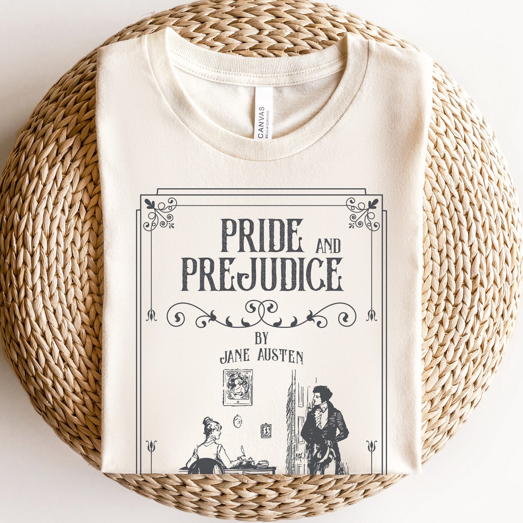 Pride and Prejudice, Jane Austen Gifts, Bookish Shirt, Booktok Bookish ...