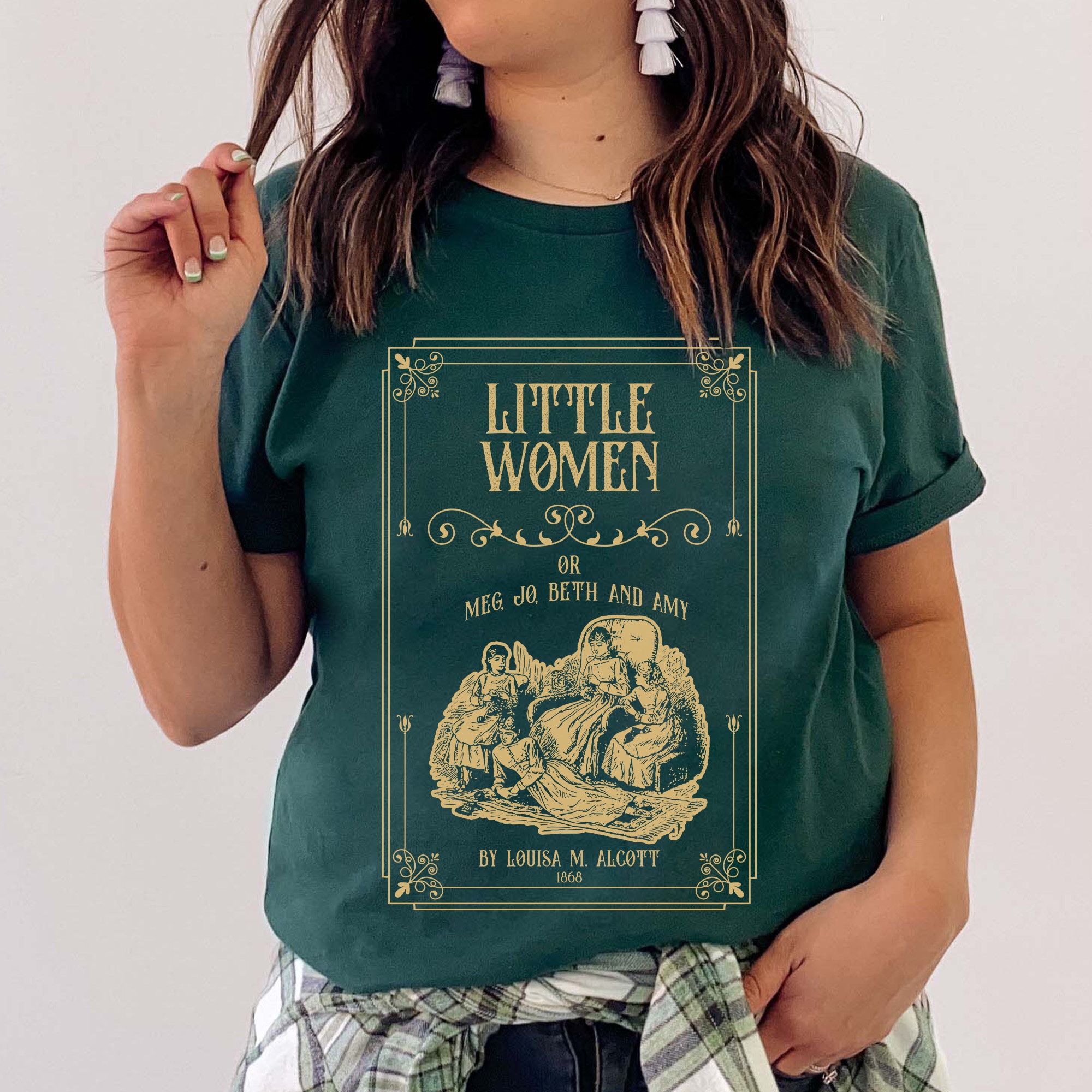 Little Women Shirt, English Literature, Louisa M Alcott, Bookish Gift ...