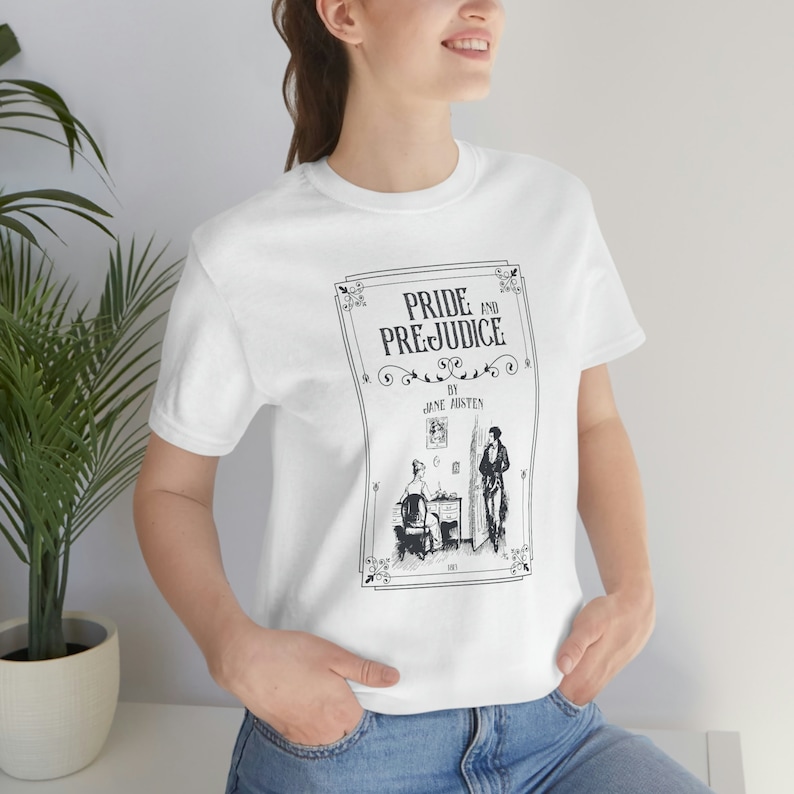 Pride and Prejudice, Jane Austen Gifts, Bookish Shirt, Booktok Bookish ...