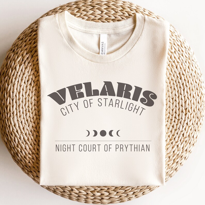 Acotar Shirt, Velaris Night Court, Acotar Merch, Throne of Glass ...