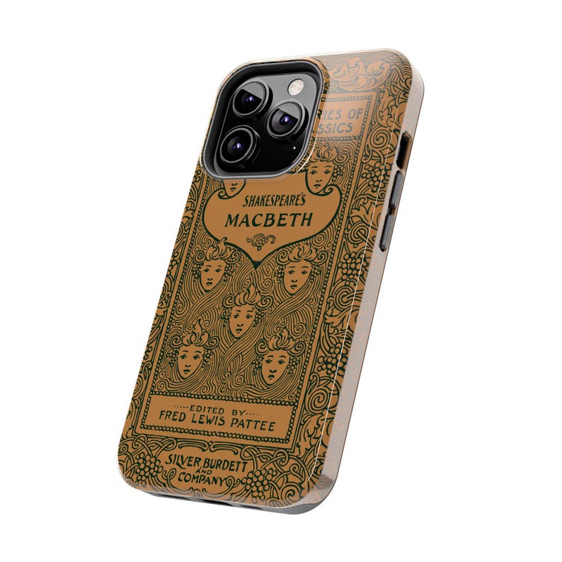 Shakespeare Macbeth iPhone Case: Book Lover Gift - Etsy