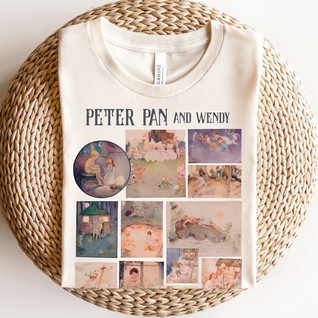 Peter Pan Shirt, Neverland Merch, Wendy Darling, Captain Hook, Tinker ...