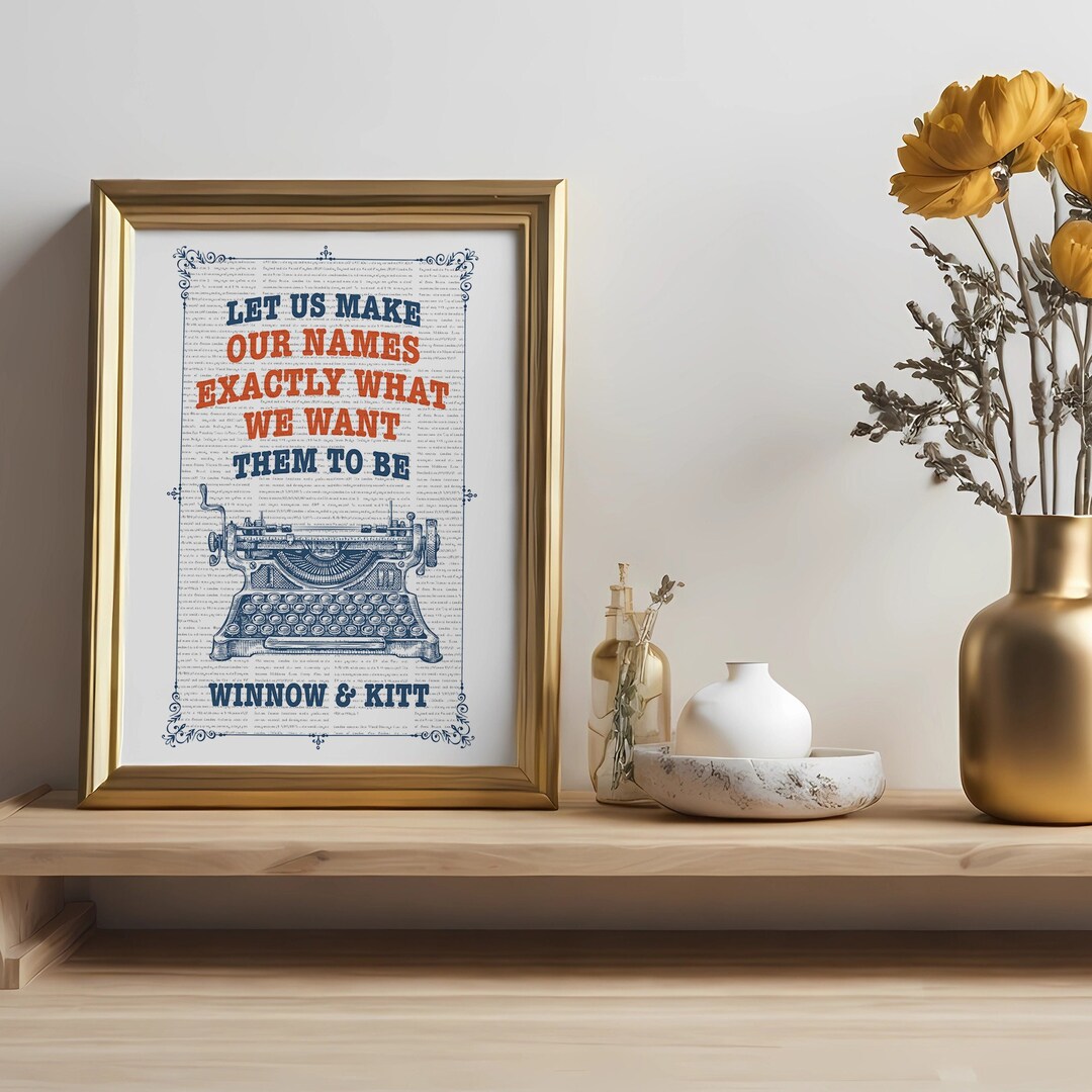 Divine Rivals Print, Bookish Poster, Book Wall Art, Gifts for Readers ...