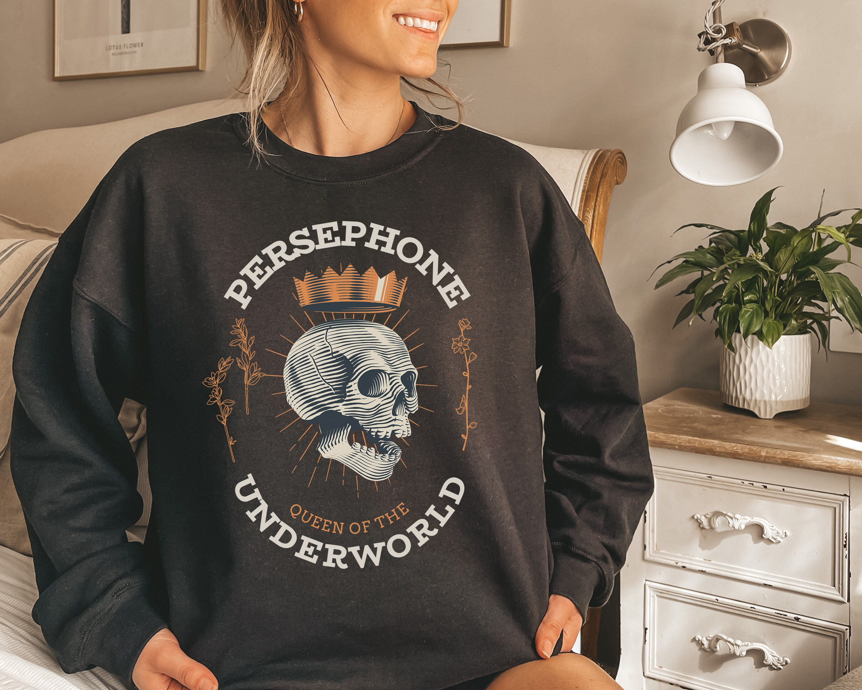 Hades and Persephone Greek Mythology Bookish Sweater Lore - Etsy