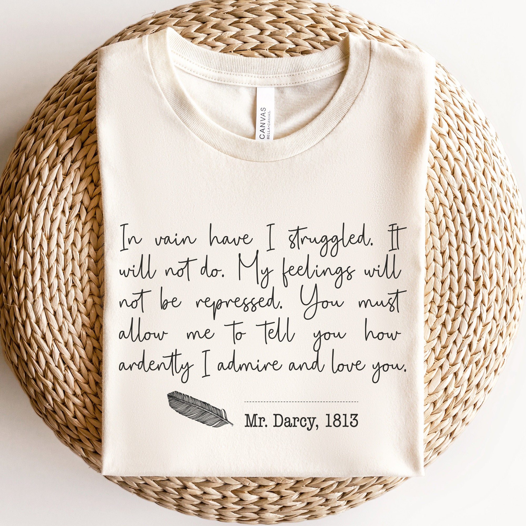 Jane Austen Gifts, Pride and Prejudice, Bookish Shirt, Booktok Bookish ...