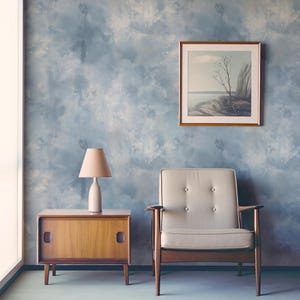 Limewash Wallpaper, Modern Lime Wash, Linen Color, Peel and Stick ...