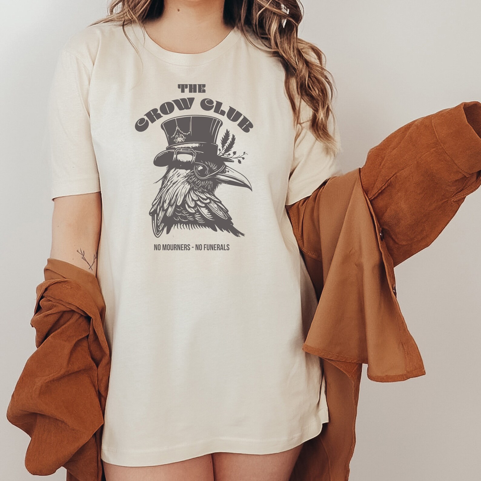 Six of Crows Shirt, No Mourners Merch, Ketterdam Crow Club, Kaz Brekker ...