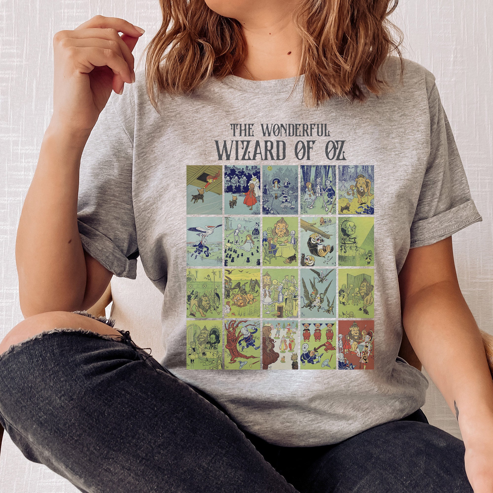 Wizard of Oz Shirt Dorothy Gale Tin Man Merch Yellow Brick - Etsy