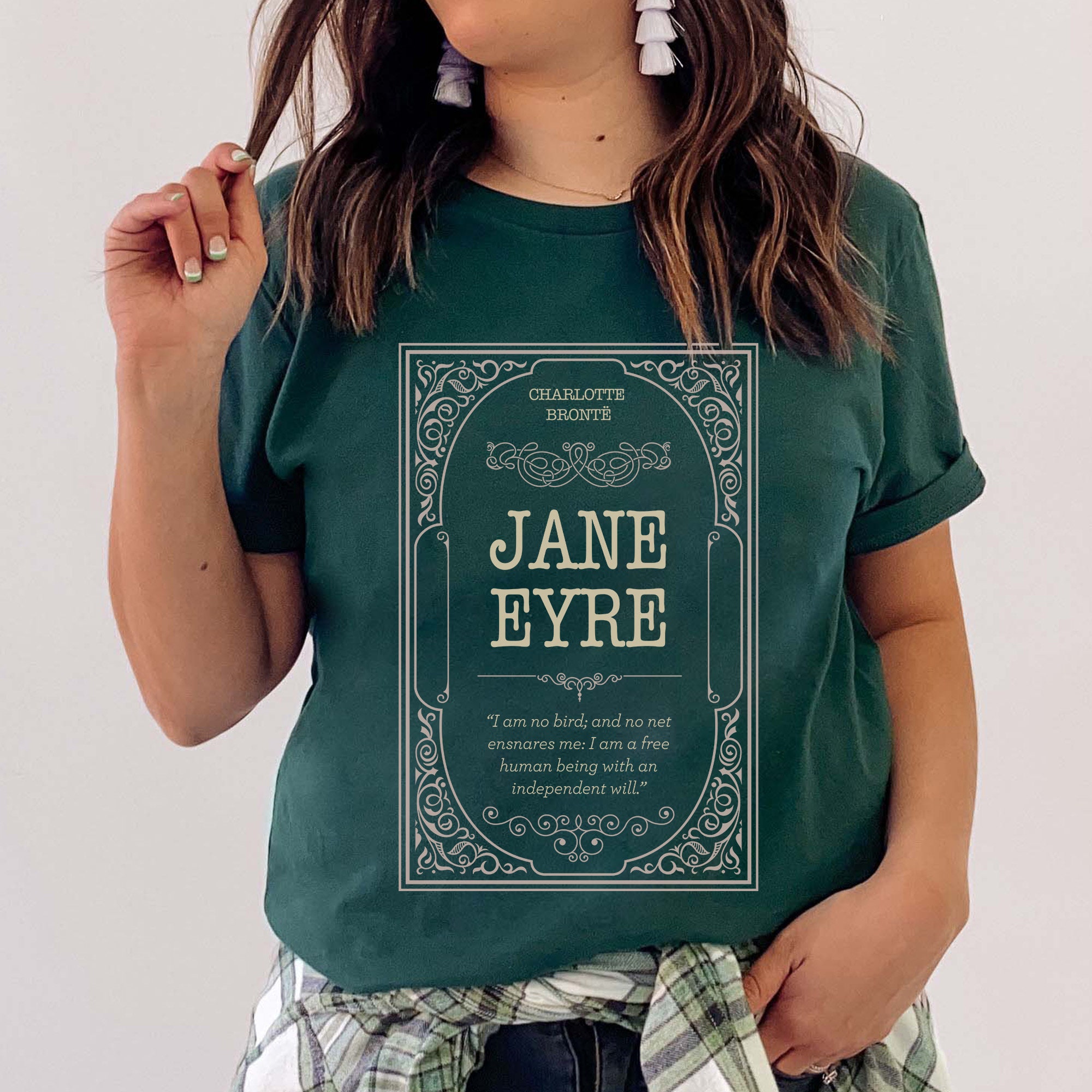 Jane Eyre Shirt, Charlotte Bronte, Bronte Sisters, Mr Rochester Merch ...