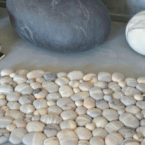 Felt Stone Rug Wool Stone Rug Pebble Rug Felted Pebble - Etsy