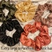 Extra Large Scrunchie for Thick Hair Extra Large Scrunchie for Afro ...