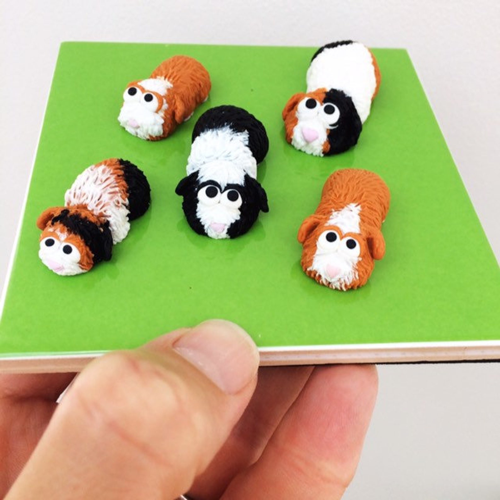 Miniature Guinea Pig Figurine Guinea Pig Birthday Guinea Pig - Etsy