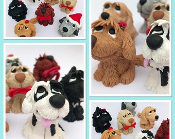 Labradoodle Cake Topper - Etsy UK