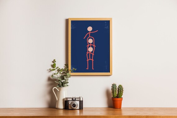 Downloadable Prints Tumblr Room Decor Dark Blue Printable | Etsy