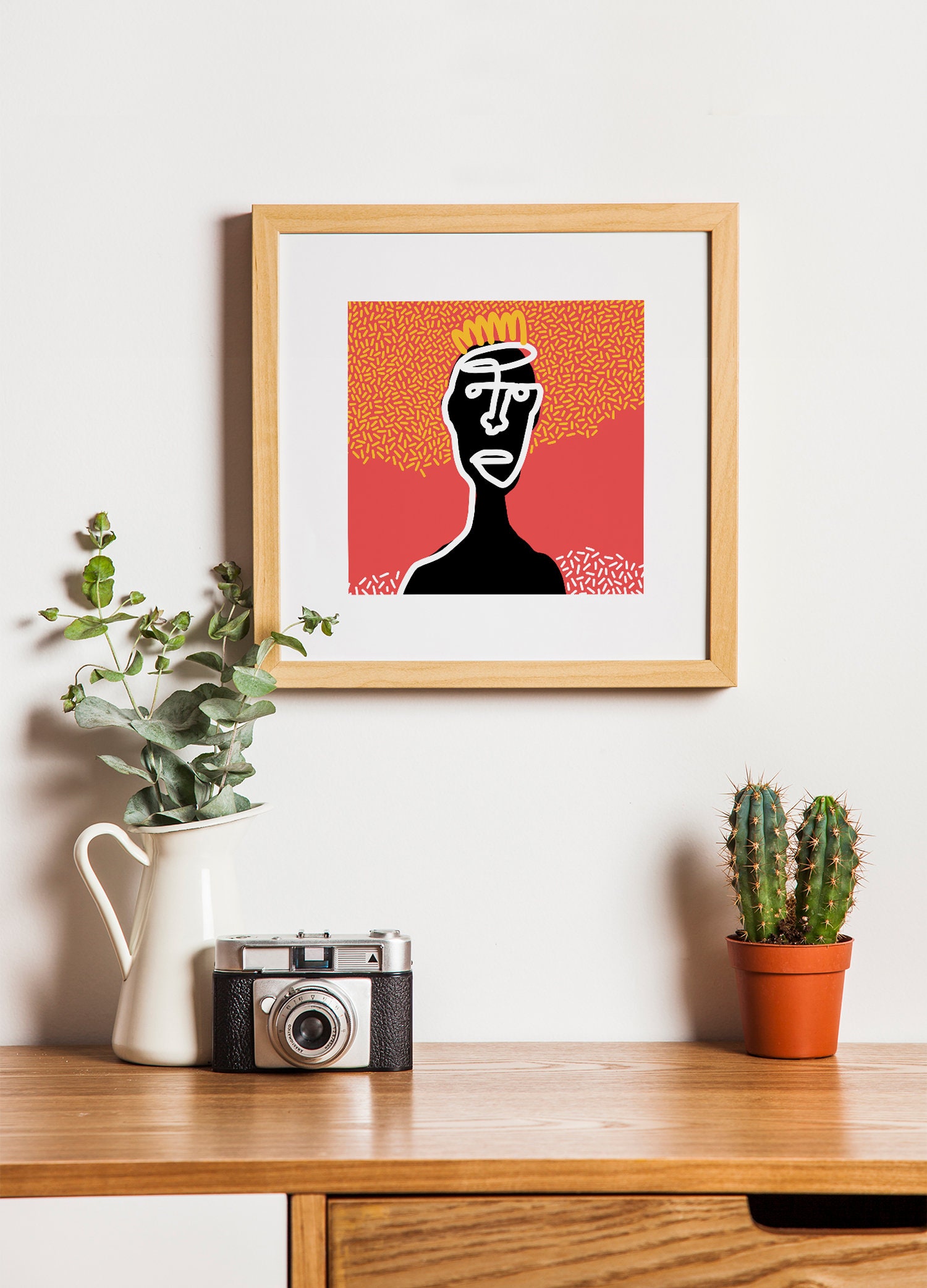 Square print Poster Printable wall art Wall decor Home | Etsy