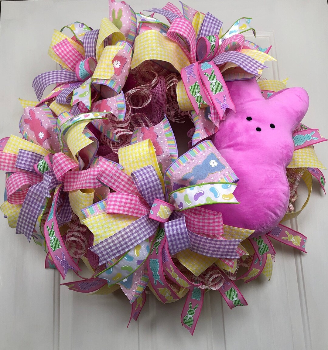 Easter Bunny Wreath, Peter Rabbit Wreath, Peter Cottontail Wreath, Deco ...
