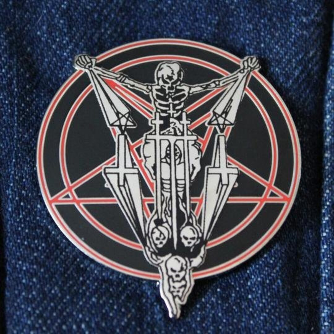 Satanic Blood Angel Hard Enamel Pin - Etsy