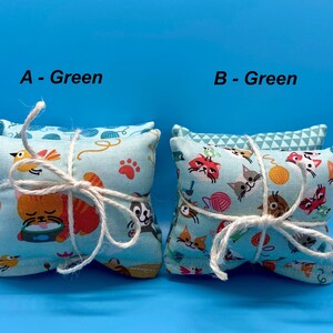 CATS MEOW Catnip Pillows Set of 2 Catnip Toys With Organic - Etsy