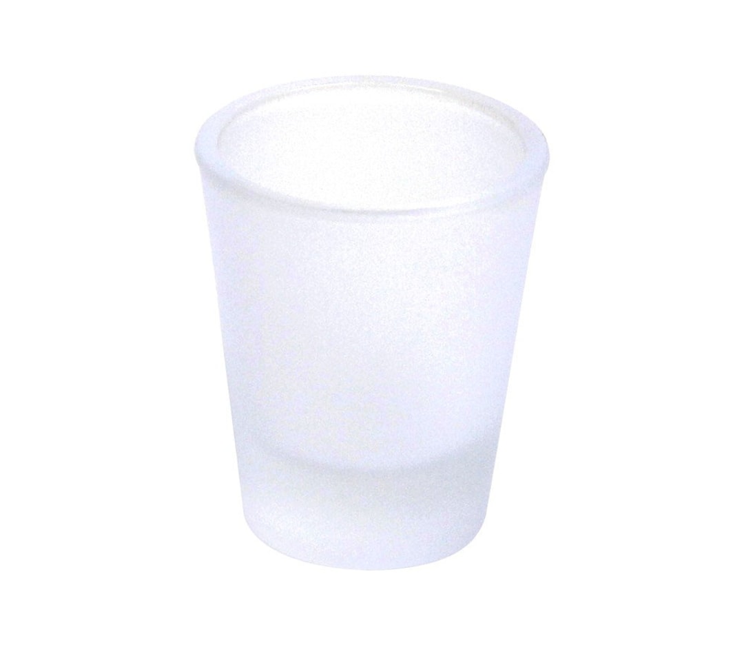 Sublimation Frosted Shot Glass, 1.5 Oz - Etsy