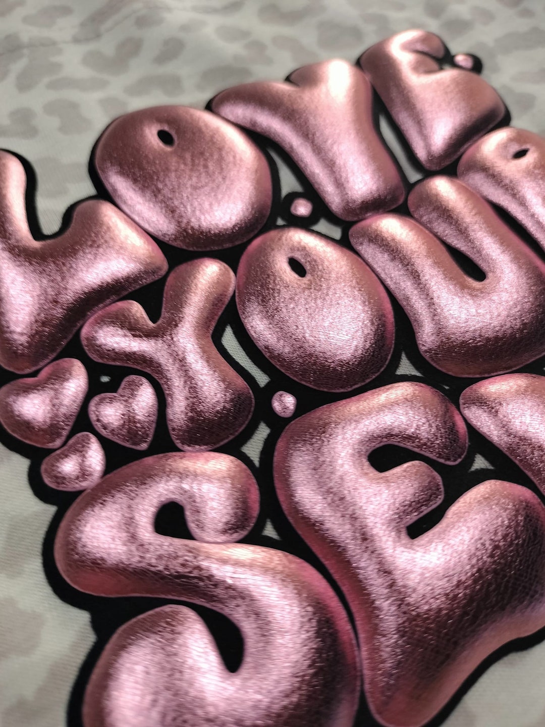 Metallic 3D Super Puff Heat Transfer 10" X 12" Sheet | Puffy Vinyl | 3D ...