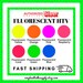 12x 36 / 1 Yard / 1-sheet / Siser Easyweed Fluorescent HTV / Neon ...