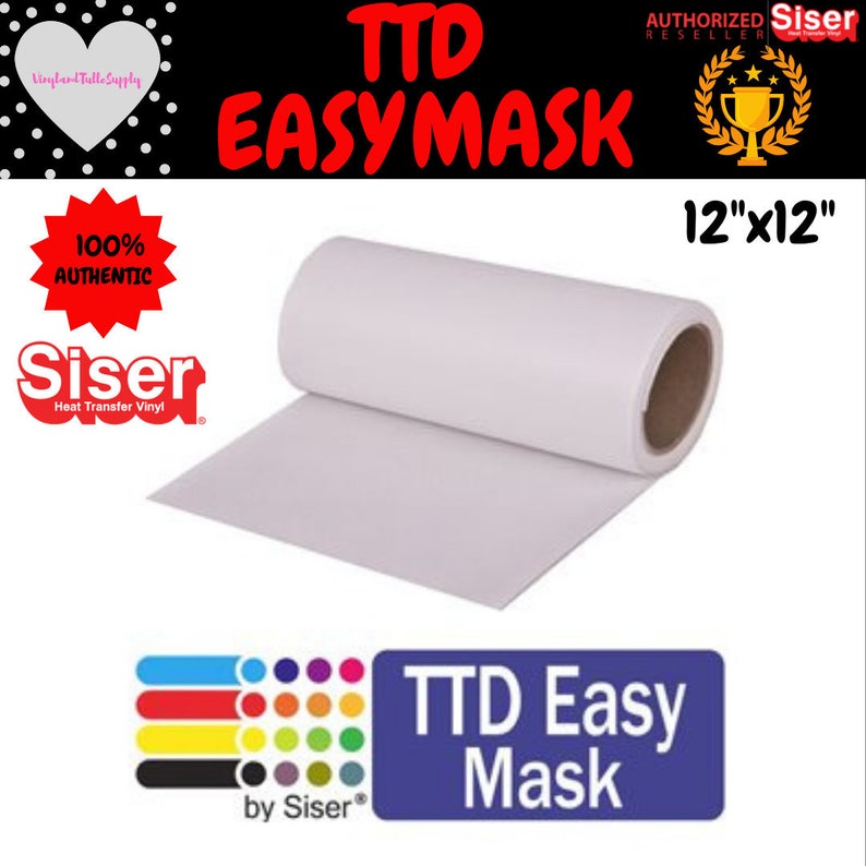 Siser® Easypattern TTD High Tack Mask / 12 X 12 / Transfer - Etsy