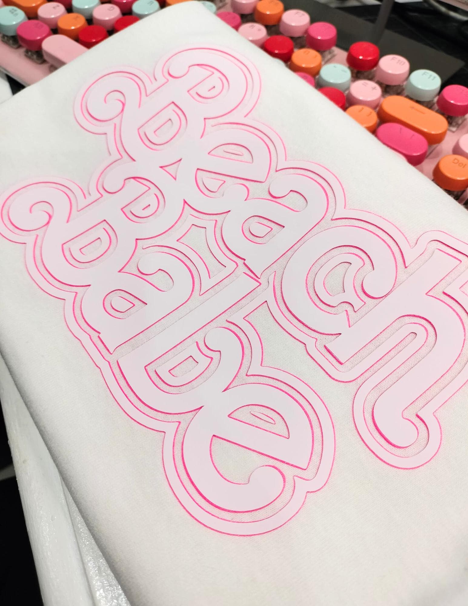 New VTS Super Pop 700 Heat Transfer | 10" X 1 Yd" | Foam Vinyl | 3D ...