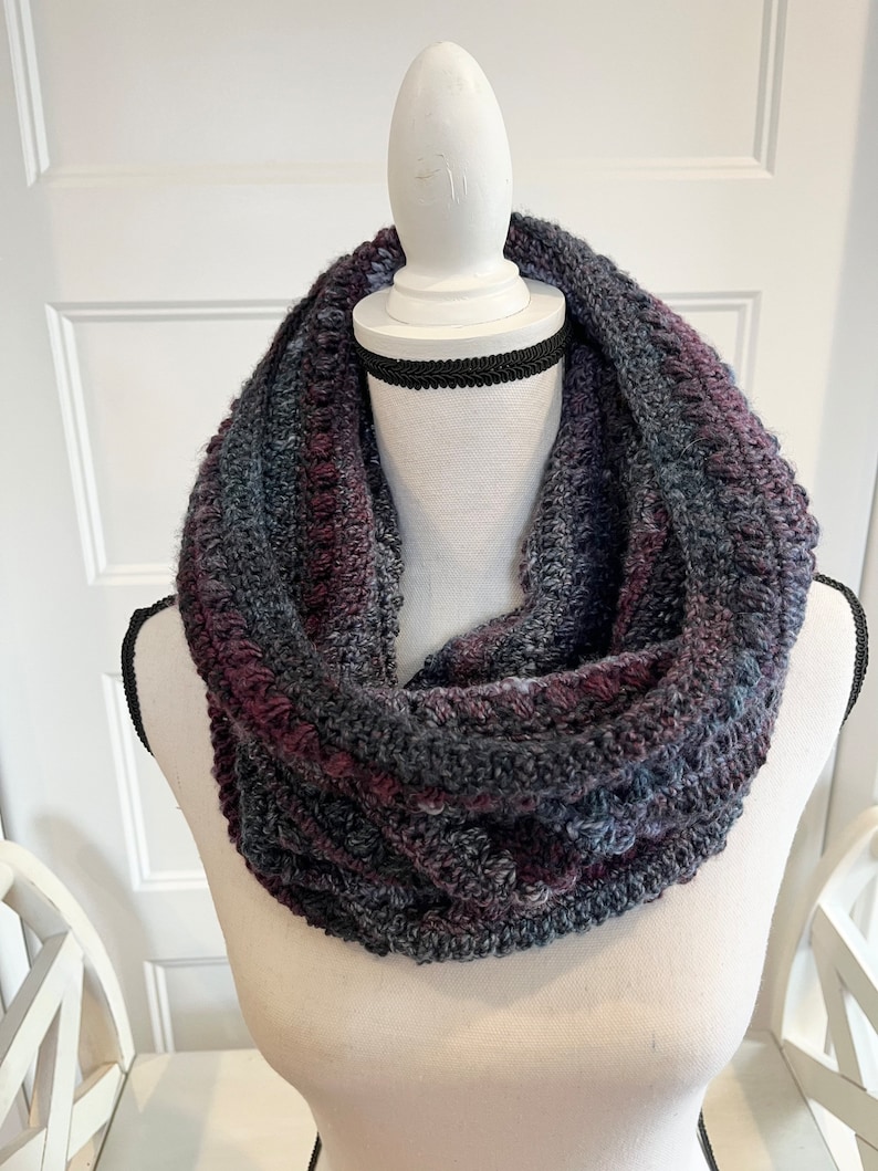 PDF Crochet Pattern - Hooded Cowl - Scarf With Hood - Beginner Boho ...