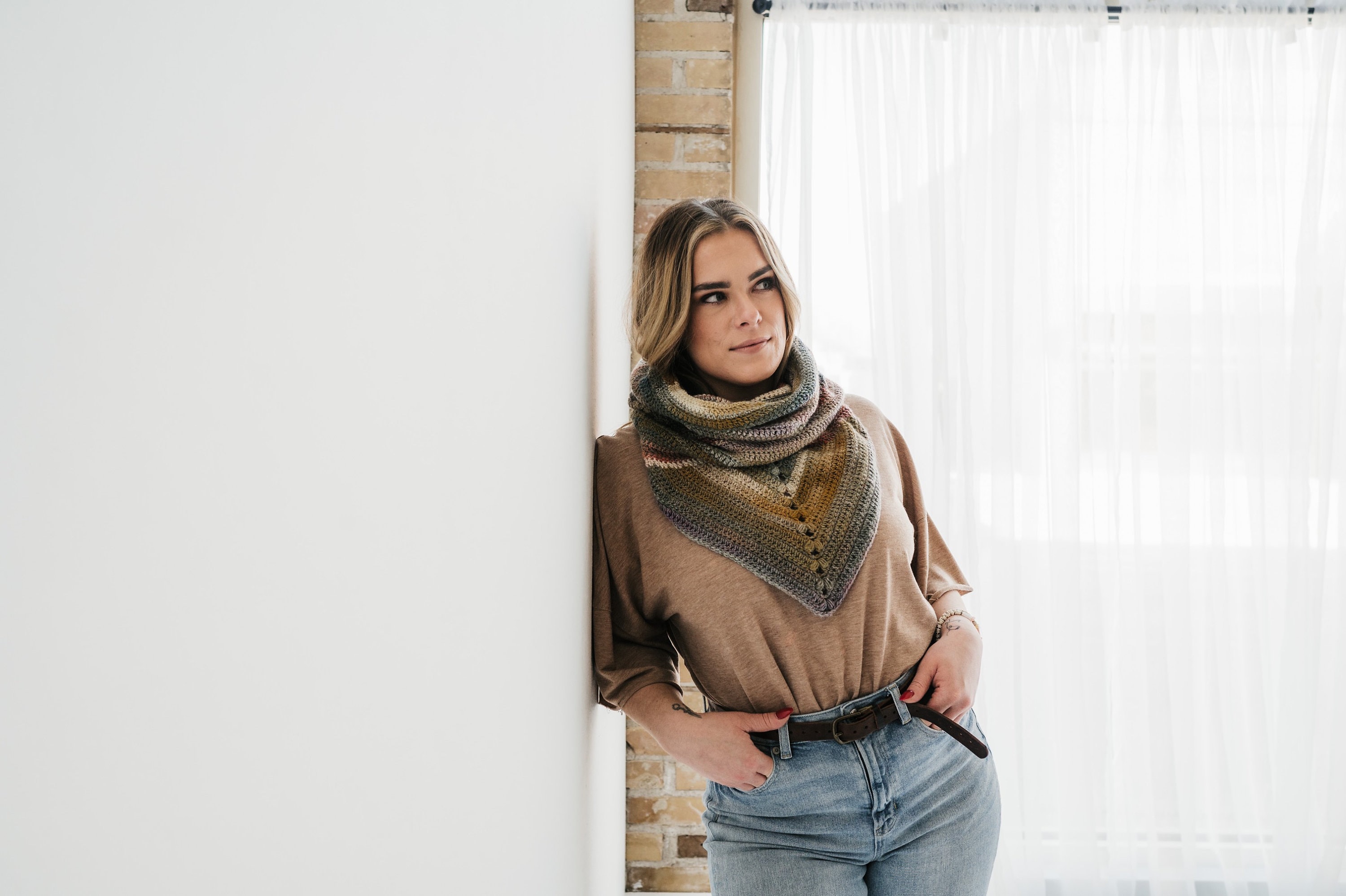4 PDF Crochet Patterns - Hooded Cowls - Bandana Scarves With Hoods ...