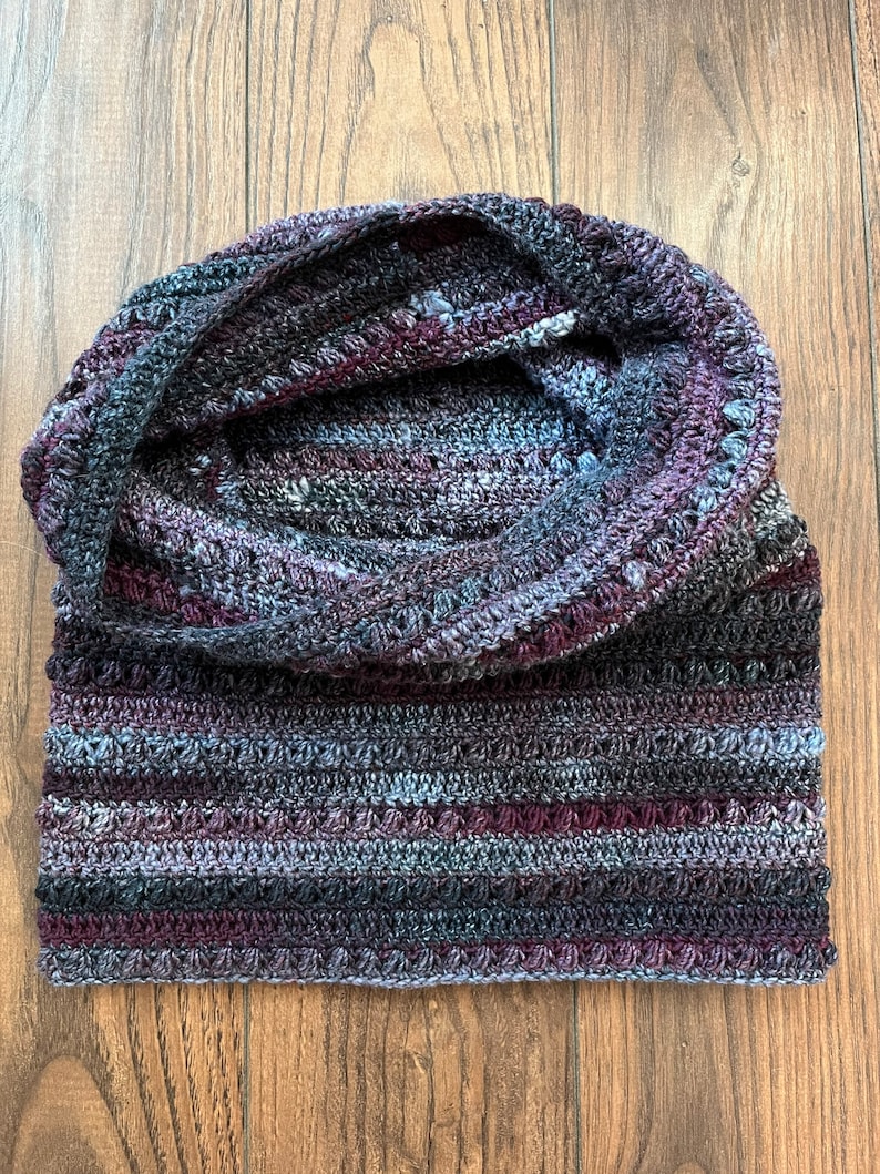 PDF Crochet Pattern - Hooded Cowl - Scarf With Hood - Beginner Boho ...