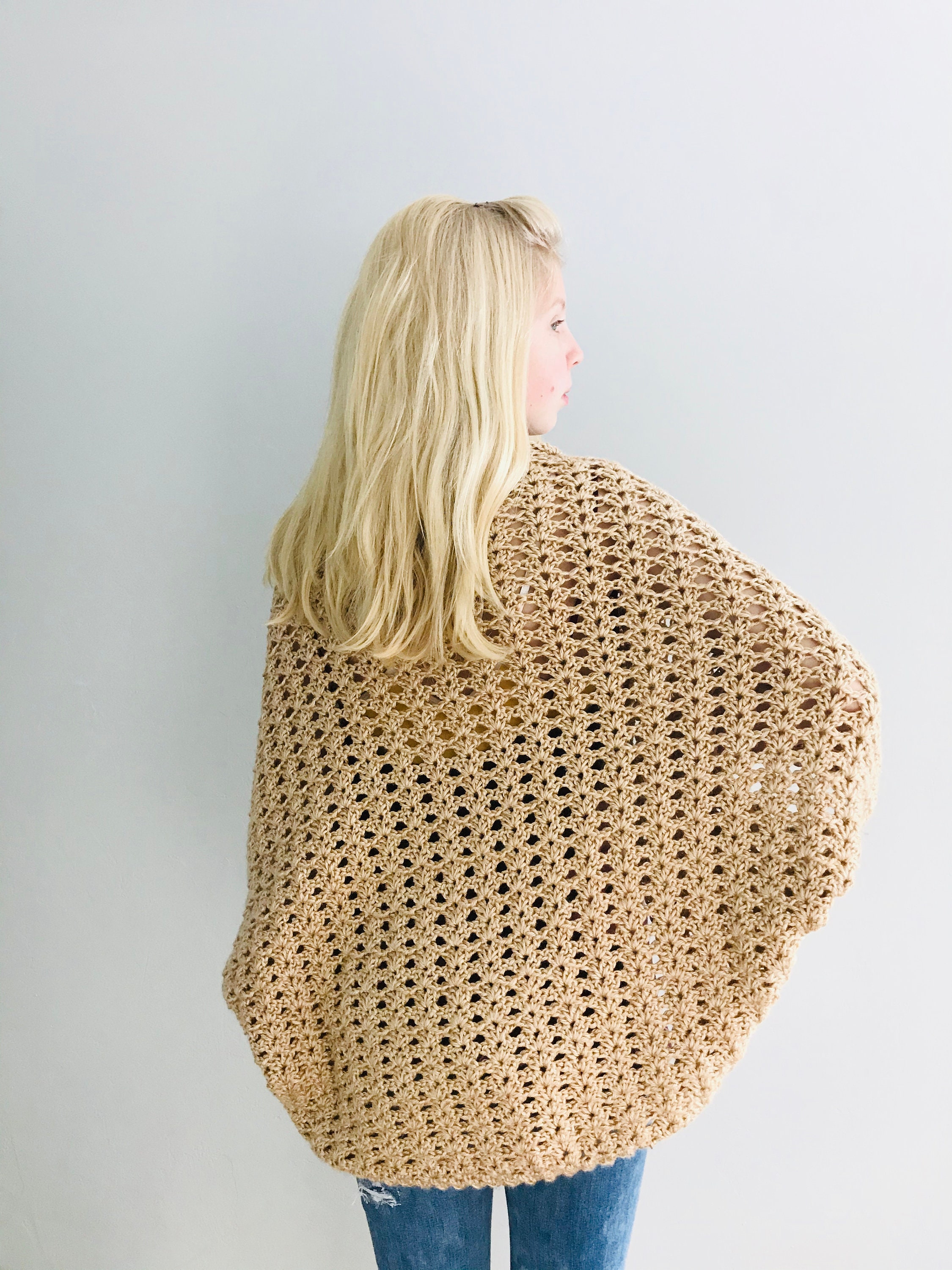 PDF Crochet Pattern the Genesis Greer Easy Stitch Cocoon - Etsy