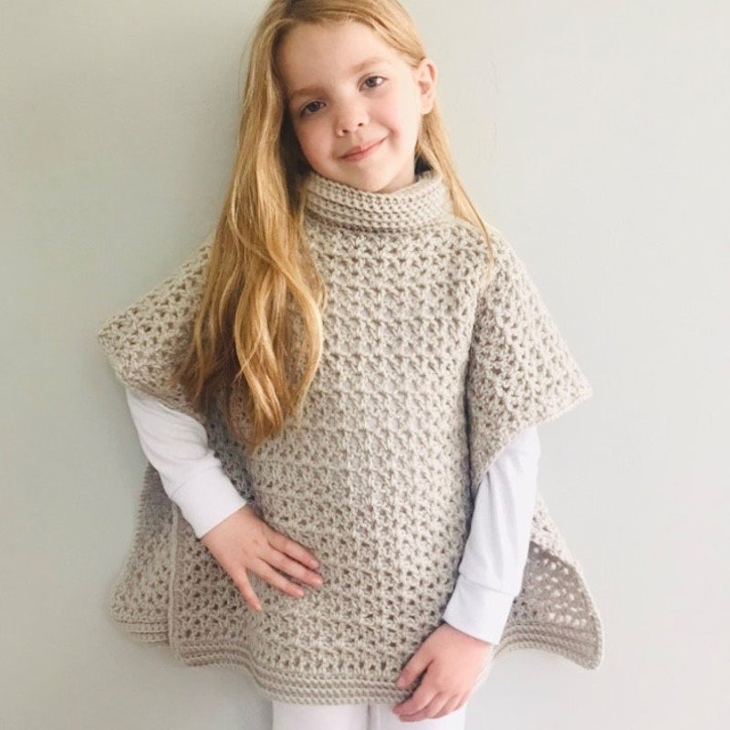 Sweater Poncho - Etsy