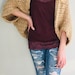 PDF Crochet Pattern - the Genesis Greer - Easy Stitch Cocoon Shrug ...