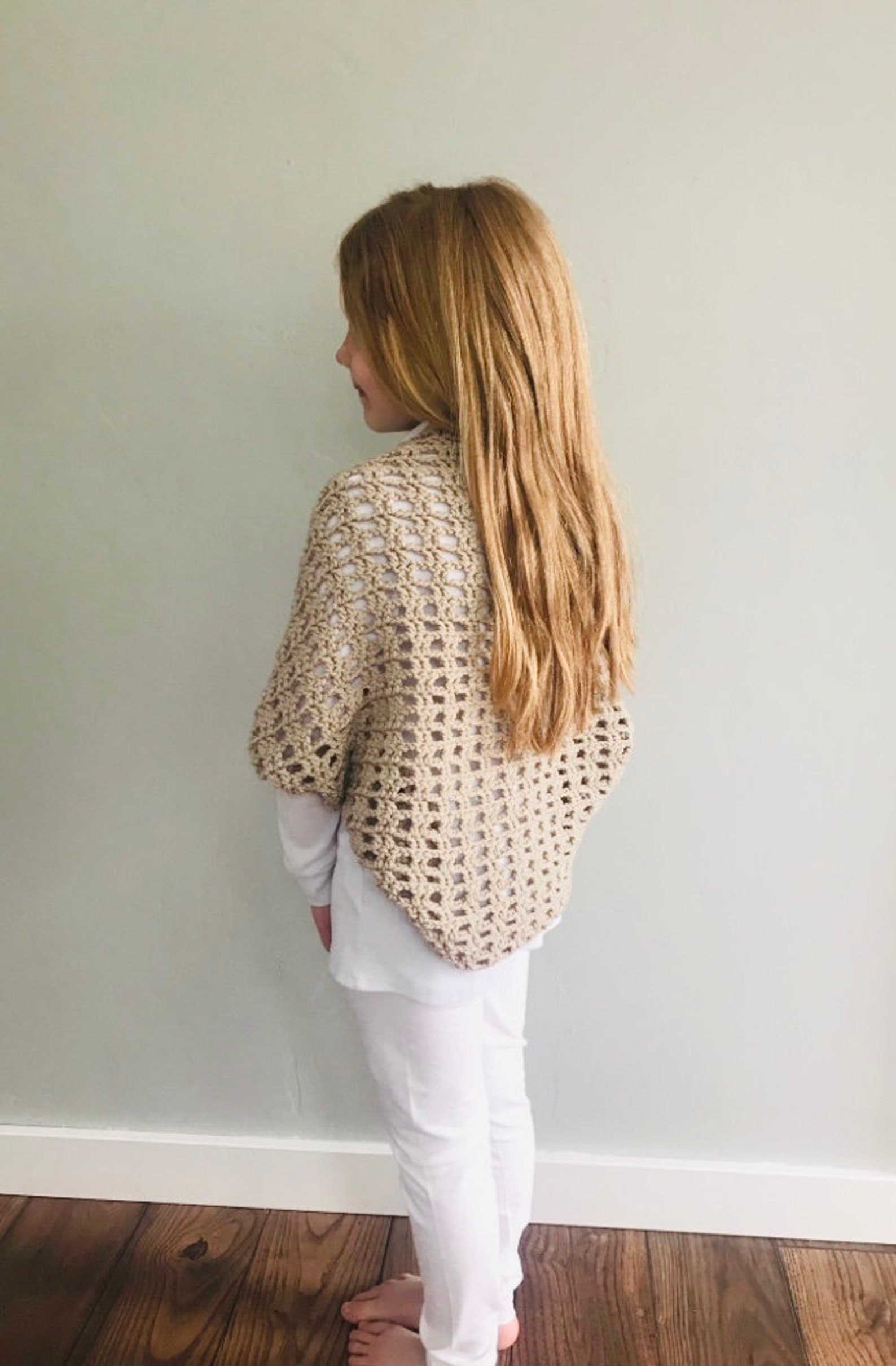 PDF Crochet Pattern - the Lark Cherie - Spring Time Cocoon Shrug - Etsy